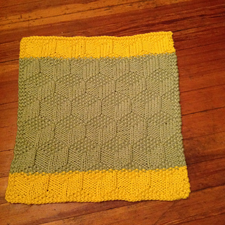 Ravelry: Tumbling Blocks Baby Blanket pattern by Jenny Snedeker
