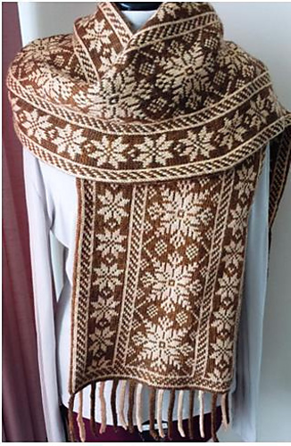 Ravelry: Nordic Scarf pattern by Wendy D. Johnson